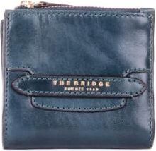 The Bridge Femme, Accessoires, Bleu, Taille: ONE Size Wallet with Front Logo and Clip