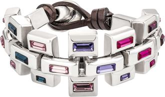 Uno De 50 UNO de 50, Damen-Armband aus 925er Sterlingsilber, Gr&ouml;&szlig;e M, 15,7 cm, Metalllegierung, handgefertigter Schmuck