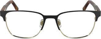 Lacoste lunettes de vue à monture métallique - Noir