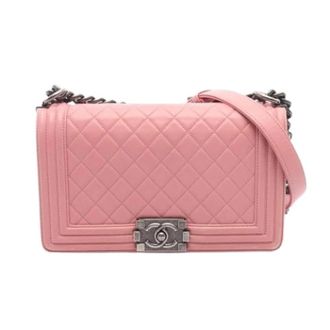 Chanel Pre-owned Boy Chanel A67086 Schultertasche - - Pre-owned - Damen - Rosa - ONE SIZE