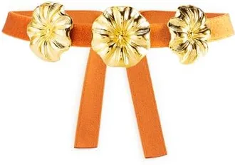 D'Estr&euml;e Paris Collier ras-de-cou &agrave; fleurs