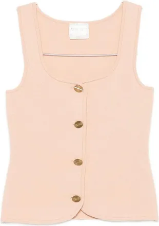 Forte_Forte Gilet - Beige