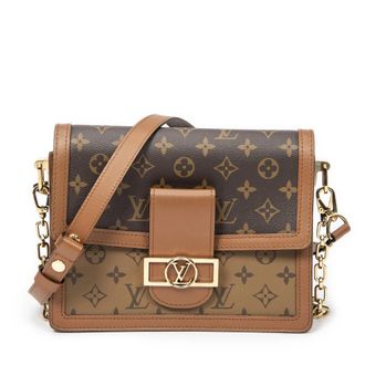 Louis Vuitton Crossbody Bags - Dauphine MM - Gr. unisize - in Braun - f&uuml;r Damen