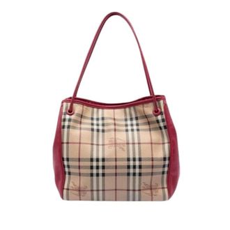 Burberry Sac bandouli&egrave;re Pre-owned en toile - Femme - Pre-owned - Beige - Taille: ONE Size