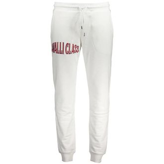 Cavalli Bianco Cotton Sweatpant - - Trousers - Herren - Wei&szlig; - M