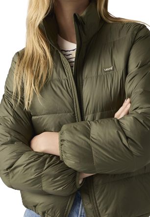 Levi's Womens Willa Down Packable Jacket, Color Ivy Green, Size XS