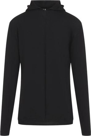 Rick Owens Oversized LS Hoodie - - Sweatshirts & Hoodies - Herren - Schwarzk - M