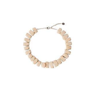 Malababa Femme, Accessoires, Beige, Taille: ONE Size Hexagonoshueso Necklace
