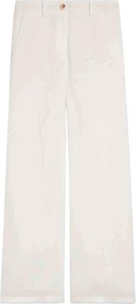 Pennyblack Femme, Pantalons, Blanc, Taille: 38 FR Pbbmicio Wide Pantalons