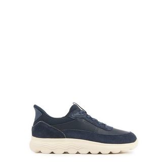 Geox Baskets compens&eacute;es Spherica plus en cuir m&eacute;lang&eacute;