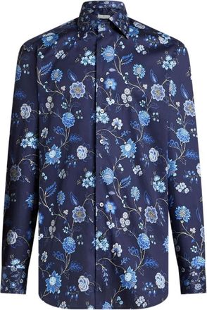 Etro Herren, Shirts, Blau, 2XLGr&ouml;&szlig;e