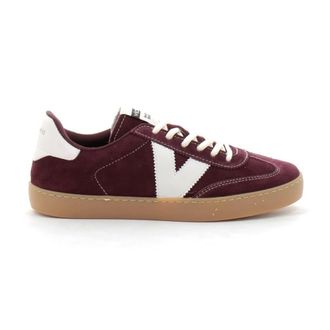 Victoria Baskets en cuir de qualit&eacute; fabriqu&eacute;es en Espagne - Homme - Chaussures - Rouge - Taille: 39 EU