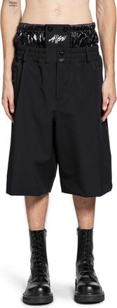 Moncler Asap Rocky Logo Print Nylon Shorts