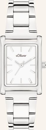 s.Oliver S.Oliver Armbanduhr Aus Edelstahl silber