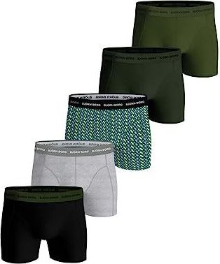 Björn Borg Bjorn Borg Cotton Stretch Boxer 5P, Boxeur, Multipack 2