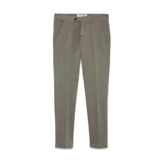 Roy Rogers Graue Winter Gabardine Hose - - Trousers - Herren - Grau - W31