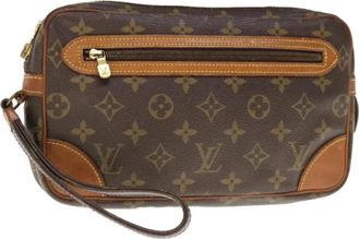 Louis Vuitton Pre-owned Toile pochettes-minaudieres - Femme - Pre-owned - Brun - Taille: ONE Size
