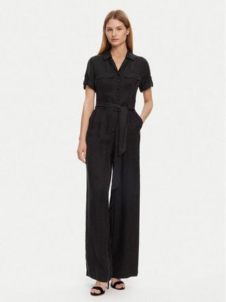 Guess Jumpsuit W5GD97 WH6E0 Schwarz Regular Fit