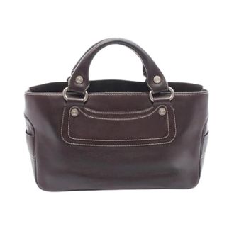Celine Sac &agrave; main vintage en cuir Pre-owned - Femme - Pre-owned - Brun - Taille: ONE Size