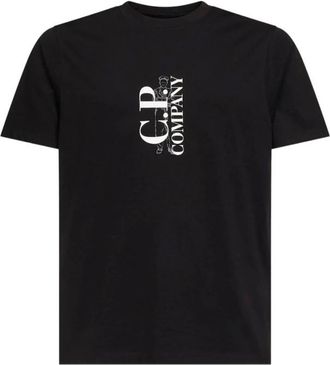 C.P. Company C.p. Company, Homme, Tops, Noir, Taille: M T-Chemises
