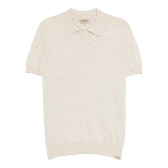 Woolrich Kurz&auml;rmeliges Poloshirt - - Tops - Herren - Beige - M