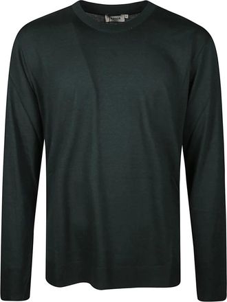 Altea Homme, Tops, Vert, Taille: M Ronny T-shirt &agrave; manches longues