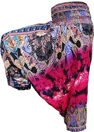 Panasiam Aladin Pants, (vasBf), Batik in Red