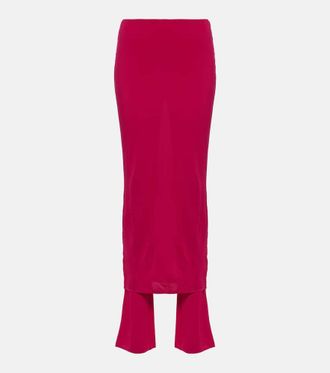 Alaia Alaïa High-Rise-Hose aus Jersey