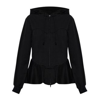 Comme Des Gar&ccedil;ons Kapuzenpullover mit durchgehendem Rei&szlig;verschluss - - Sweatshirts & Hoodies - Damen - Schwarzk - M