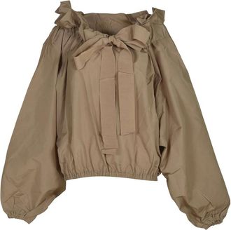 Patou Femme, Blouses et Chemises, Brun, Taille: 36 FR Patou Chemises