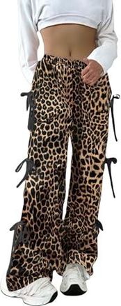 Generic Jogging Femme Pantalon Large Printemps Longueur Pants Loisirs Confortable Classique Streetwear Chic Elegant D&eacute;tente Tenue D&eacute;contract&eacute;s Casual Taille E