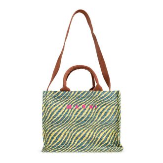 Marni Logo Bag - - Bags - Damen - Gr&uuml;n - ONE SIZE
