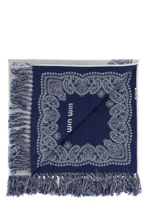 Miu Miu Mare Scarf - White