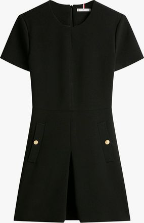 Tommy Hilfiger Robe courte pliss&eacute;e &agrave; manches courtes