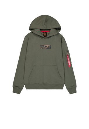 Alpha Industries Camo Panel Hoodie