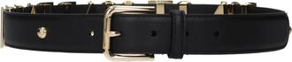 Dolce & Gabbana Logo Belt - Femme - Accessoires - Noir - Taille: ONE Size