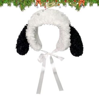 Generic Cache-oreilles pour lhiver | Chapeau plus chaud design animal - Cache-oreilles en peluche &agrave; bande r&eacute;glable | Pour les filles, le temps froid, la neige