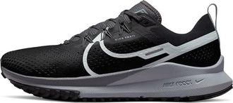 Nike Nike Mens Trail Running Shoes React Pegasus Trail 4, Black/Aura-Dark Grey-Wolf Grey, DJ6158-001, 44.5 EU (10.5 US)