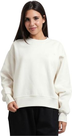 The North Face Femme, Sport, Blanc, Taille: 38 FR SweaT-shirt Oversize