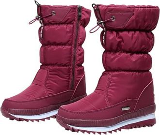 Generic Bottes de neige dhiver pour femmes, bottines mi-mollet pour ext&eacute;rieur,Bottes de neige imperm&eacute;ables dext&eacute;rieur - Bottes de neige imperm&eacute;ables pour femm