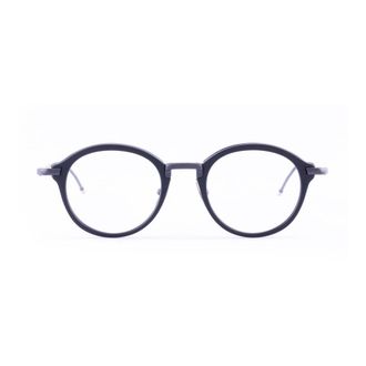 Thom Browne Round Optical Frame - - Accessories - Herren - Schwarzk - 49 MM