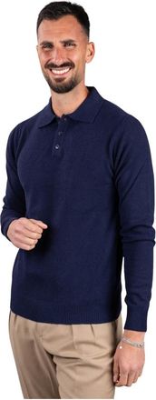 Daniele Fiesoli Homme, Tops, Bleu, Taille: XL Polo Chemises