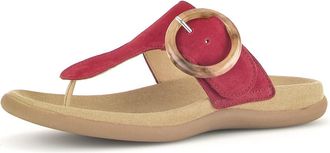 Gabor Damen Pantoletten, Frauen Slipper,Best Fitting,gartenschuhe,sommerschuhe,sommerclogs,sandalen,freizeitschuhe,slides,rubin,44 EU / 9.5 UK