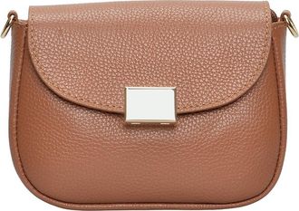 Anna Luchini Braun Rindsledertasche