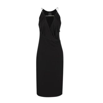 Givenchy Viskose-Midikleid - - Dresses - Damen - Schwarzk - S