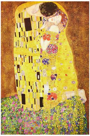 1art1 Gustav Klimt - Der Kuss, 1908 Poster 91 x 61 cm