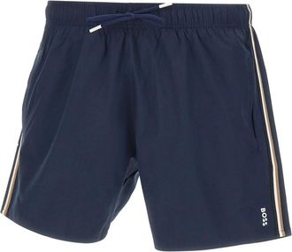 HUGO BOSS Homme, Maillots de bain, Bleu, Taille: 2XL Iconic Swim Shorts
