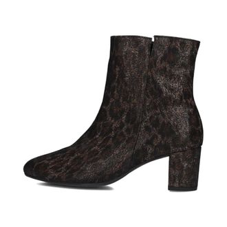 Gabor Leopardenmuster Stiefeletten - - Shoes - Damen - Braun - 37 1/2 EU