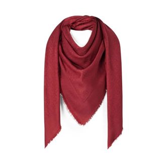 Fendi Scialle 145x145 FF Schal - - Accessories - Herren - Rot - ONE SIZE