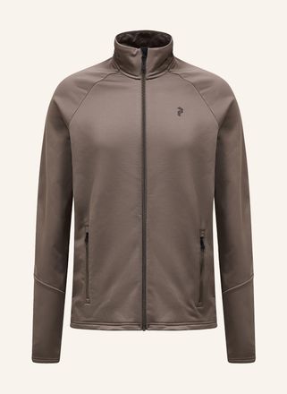 Peak Performance Midlayer-Jacke Rider Essentials Zip braun